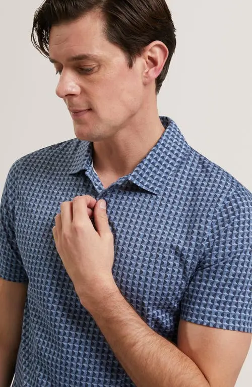 Ted Baker London Zumurud Print Cotton Polo