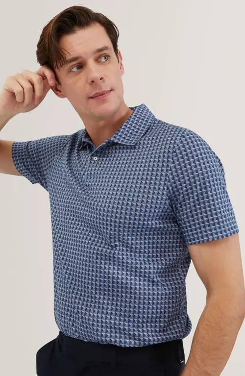 Ted Baker London Zumurud Print Cotton Polo