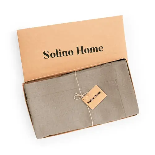 SOLINO HOME Linen Tableclothdiana