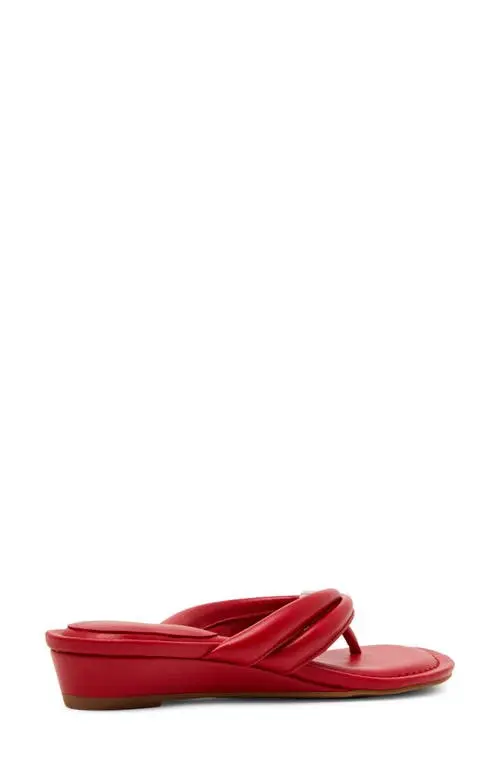 Anne Klein Wedge Thong Sandal