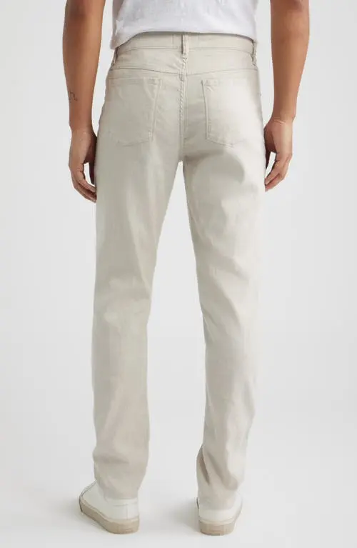 Bugatchi Straight Leg Five Pocket Pants - Almond