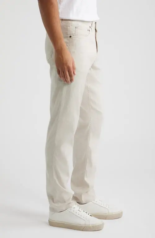 Bugatchi Straight Leg Five Pocket Pants - Almond