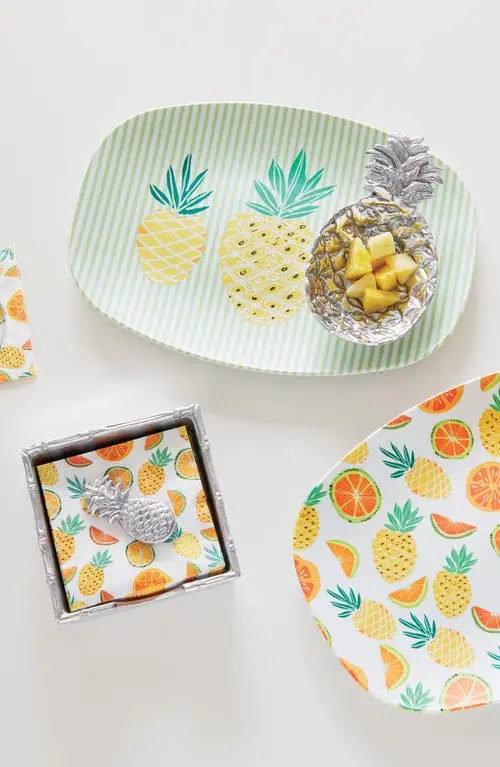 MARIPOSA Pineapple Trinket Sauce Dish