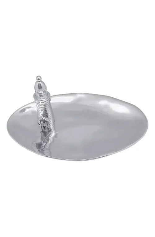 MARIPOSA Lighthouse 3d Oval Serving Platter