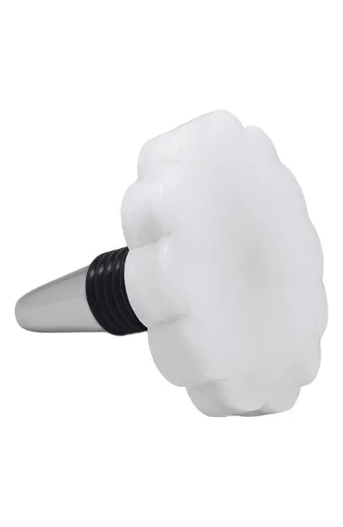 MARIPOSA Scallop Bottle Stopper - White
