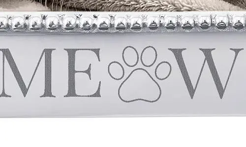 MARIPOSA Meow Beaded 4 X 6-inch Picture Frame