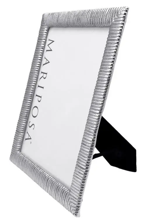 MARIPOSA Woven Texture 5 X 7-inch Picture Frame