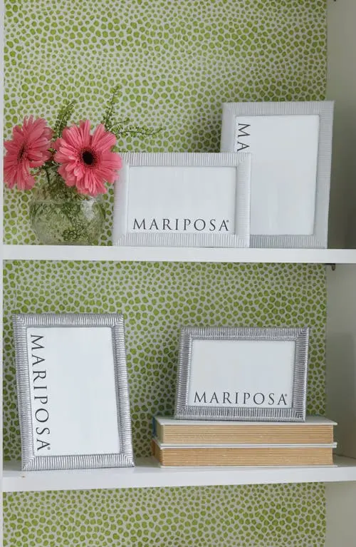 MARIPOSA Woven Texture 5 X 7-inch Picture Frame