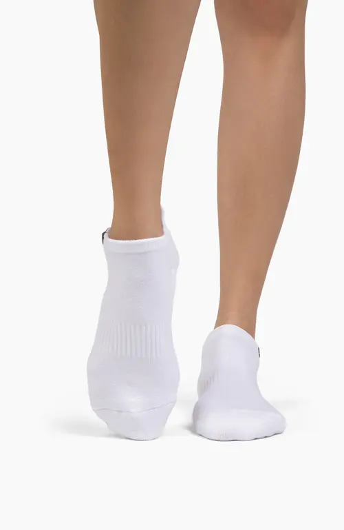 LUTAVA Antimicrobial Grip Ankle Socks 4-pack