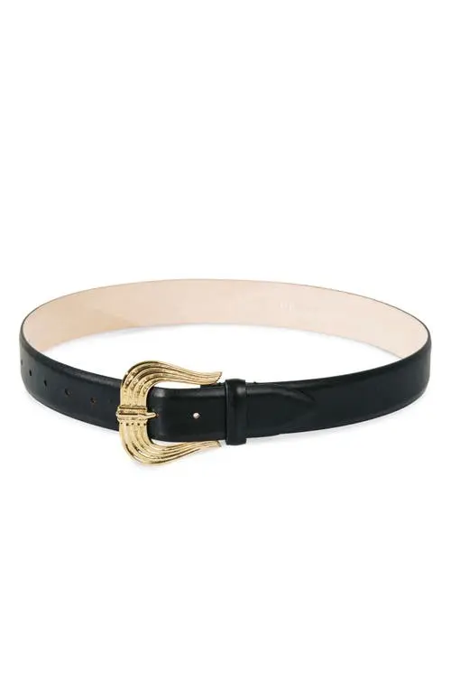 DEHANCHE Cupid Leather Belt - Black