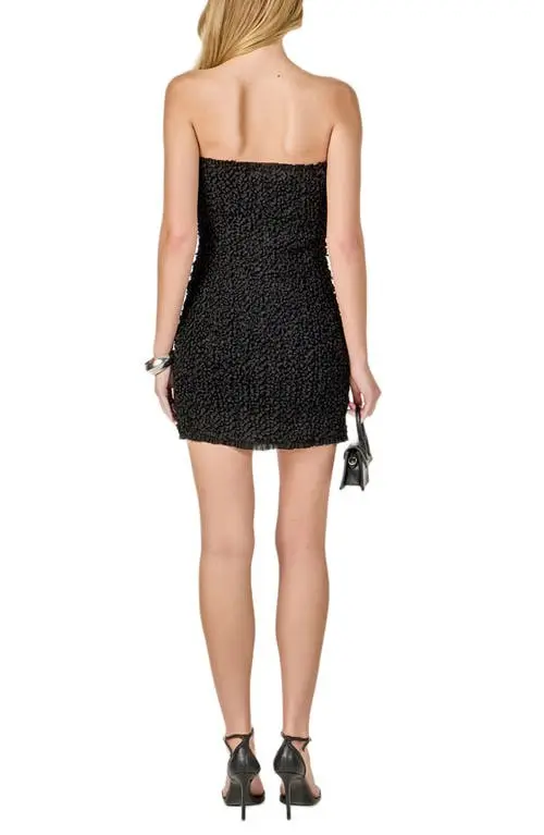 Endless Rose Smock Detail Strapless Mini Dress