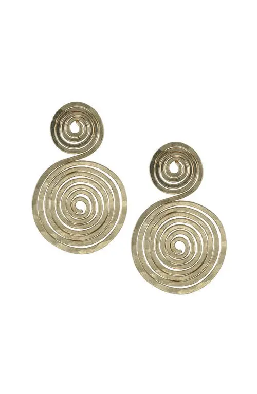 ALBISIA Elissos Inverse Earrings - 14k Yellow Gold