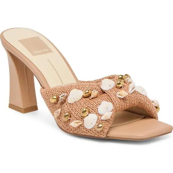 Dolce Vita Tylah Sandal - Toffee Beaded Raffia