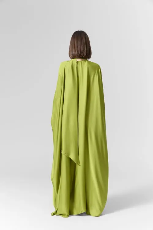 LE FAFO Luna Silk Scarf Kaftan