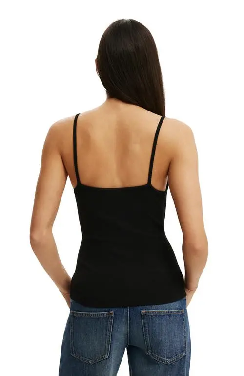 COTTON ON Lace Trim Longline Cami