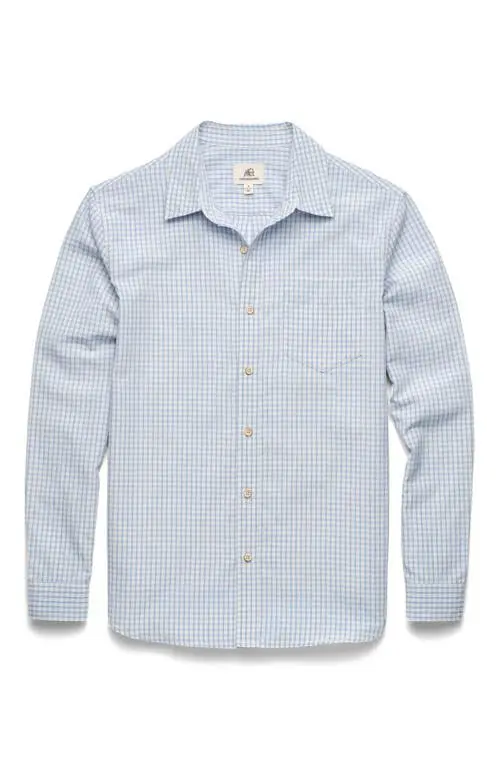 SURFSIDE SUPPLY CO. Brian Seersucker Shirt - Blue