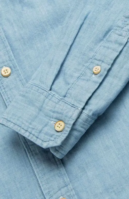 SURFSIDE SUPPLY CO. Zhu Double Gauze Shirt - Blue