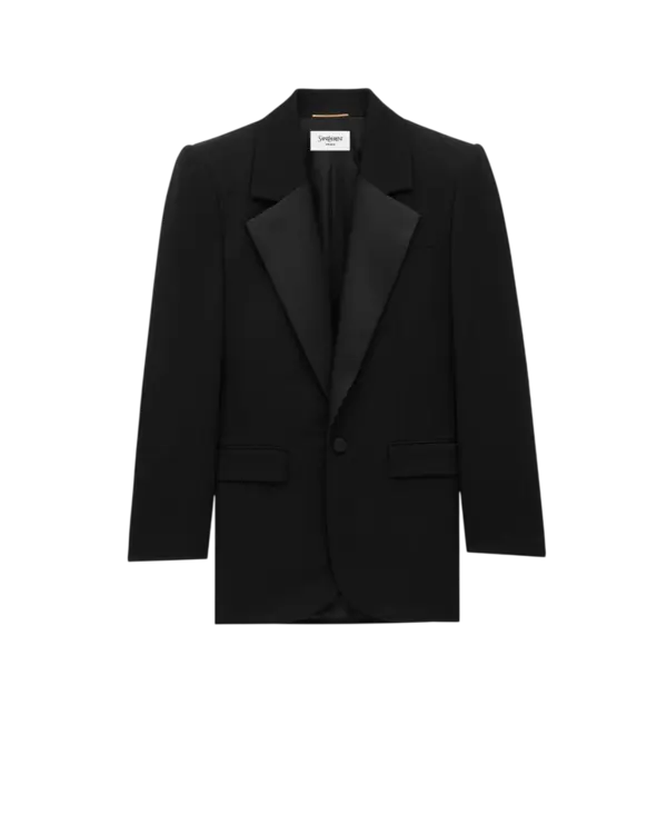 Saint Laurent Single-breasted Tuxedo Jacket