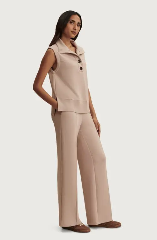 Varley Conall Sleeveless Top - Mushroom