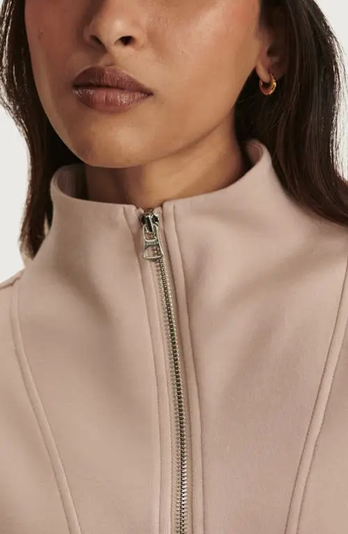 Varley Arlene Zip-up Fleece Jacket - Mushroom