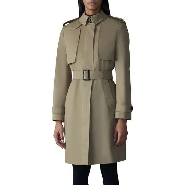 Mackage Winn 3-in-1 Insulated Trench Coat - Light Camel