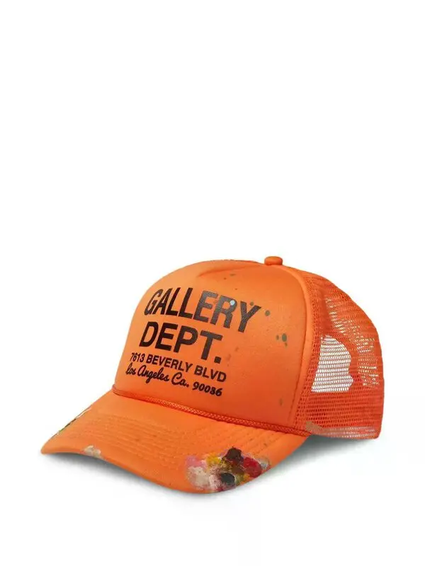 GALLERY DEPT. Logo-detail Trucker Cap