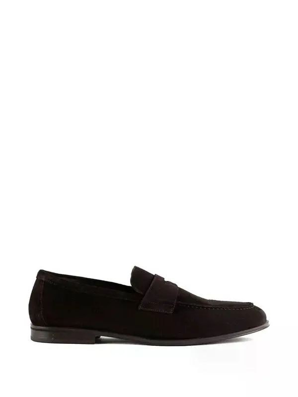DOUCAL'S Suede Loafers - Brown