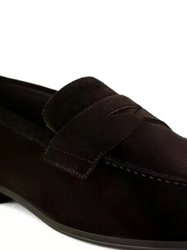DOUCAL'S Suede Loafers - Brown