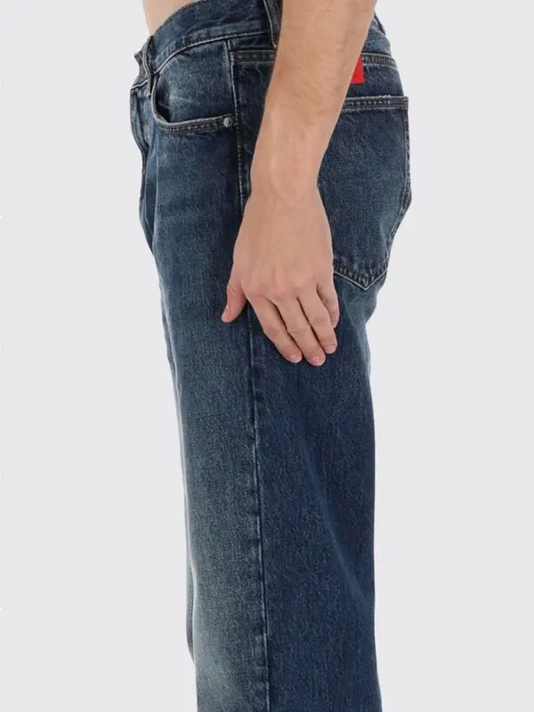 Hugo Straight Jeans In Denim