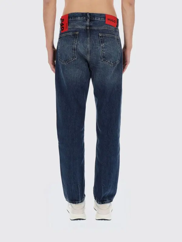 Hugo Straight Jeans In Denim