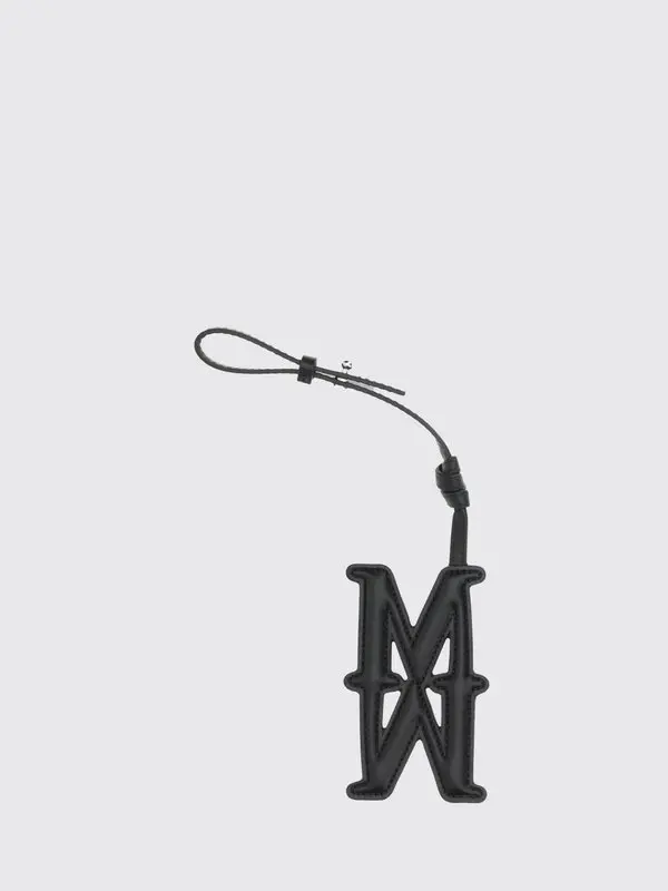 Max Mara Calf Leather Key Ring - Black
