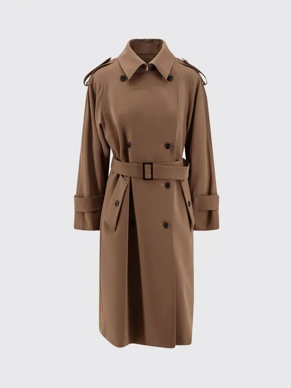 Max Mara Double Breasted Belted Jacket