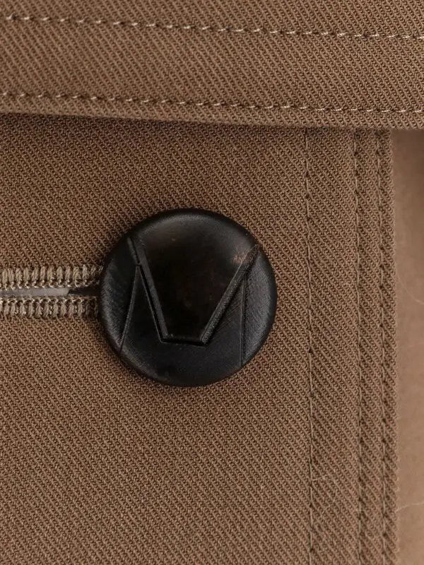 Max Mara Double Breasted Belted Jacket