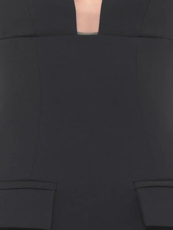 Elisabetta Franchi Mini Dress With Pocket Detail