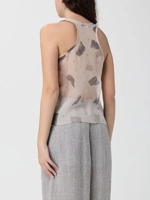 Emporio Armani Printed Sleeveless Top