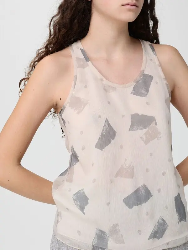 Emporio Armani Printed Sleeveless Top