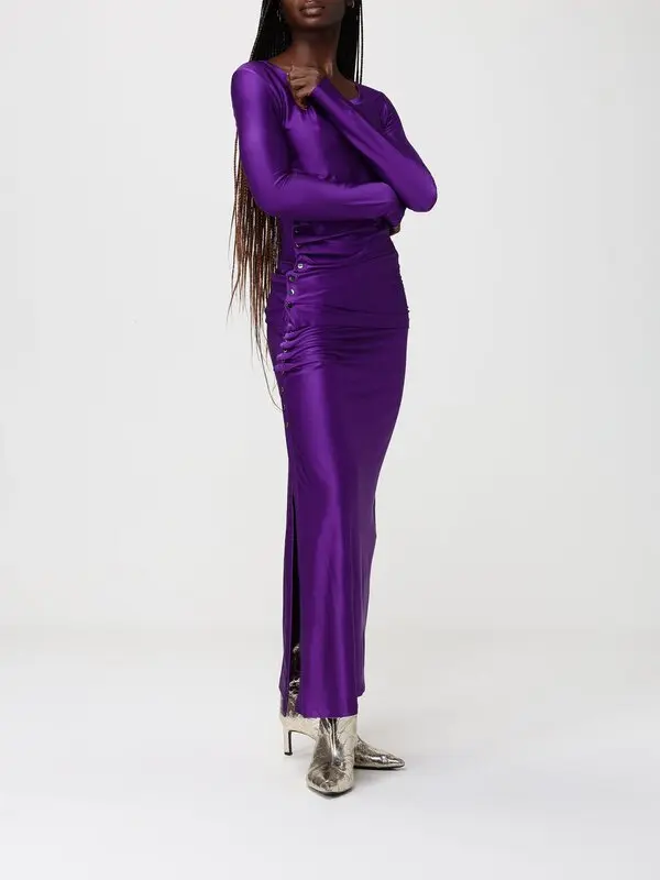 Rabanne Ruched Stretch Jersey Top