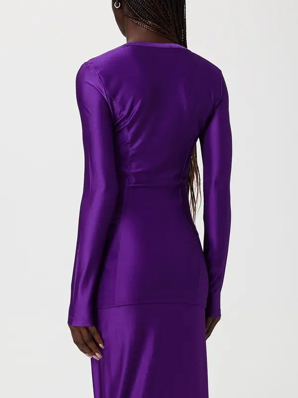 Rabanne Ruched Stretch Jersey Top