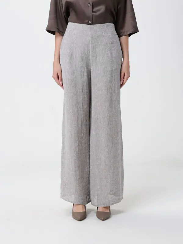 Emporio Armani Wide Leg Trousers - Rope