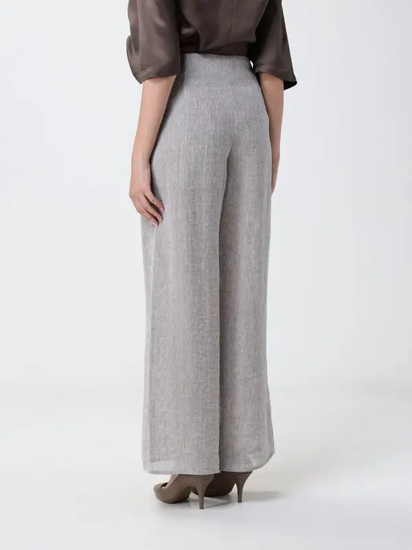 Emporio Armani Wide Leg Trousers - Rope