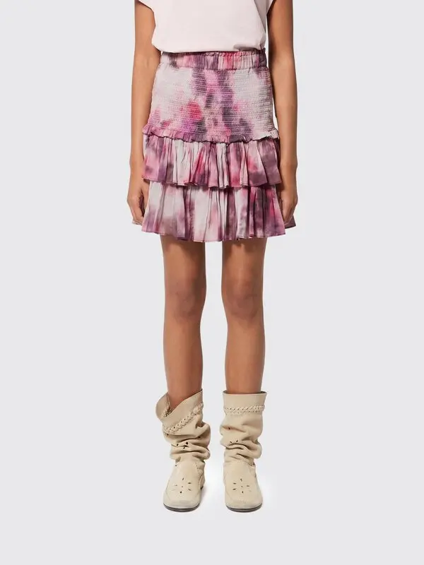Isabel Marant Étoile Ruffled Tiered Mini Skirt