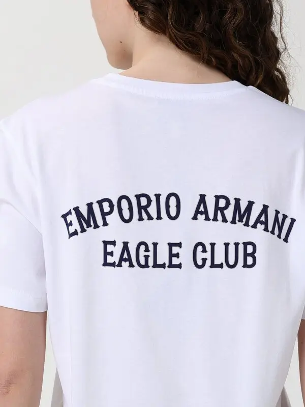 Emporio Armani Cotton T-shirt With Logo Detail