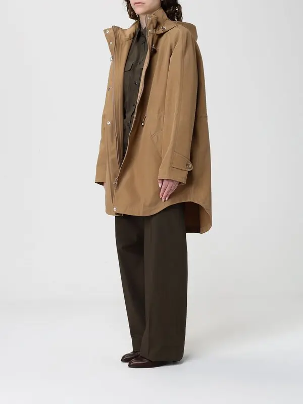 FAY Hooded Technical Cotton Parka