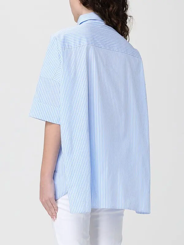 FAY Striped Shirt - Sky