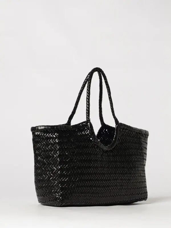 Dragon Diffusion Woven Shoulder Bag - Black
