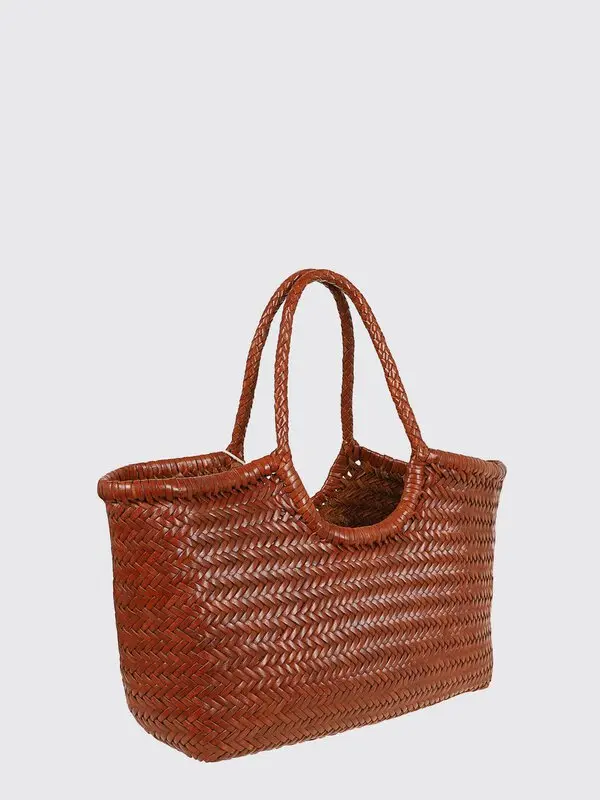 Dragon Diffusion Woven Shoulder Bag - Burnt