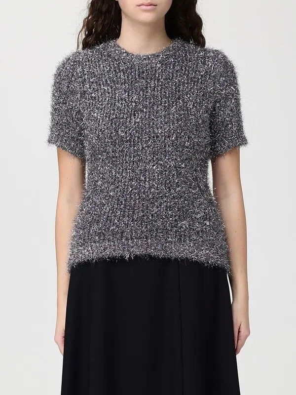 Moschino Short Sleeve Knit Sweater