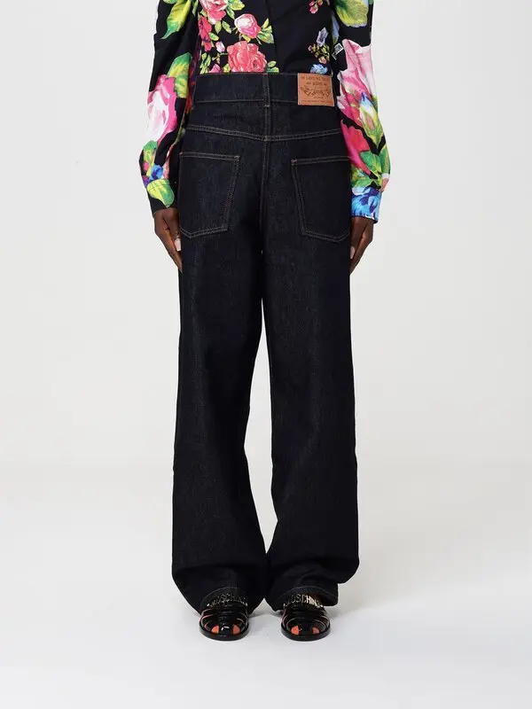 Moschino Wide Leg Jeans
