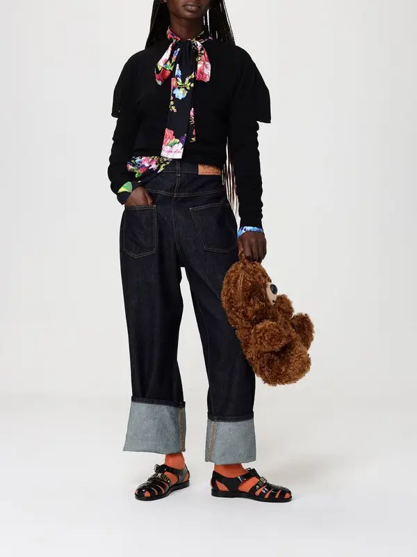 Moschino Wide Leg Jeans