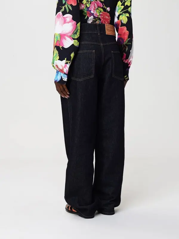 Moschino Wide Leg Jeans